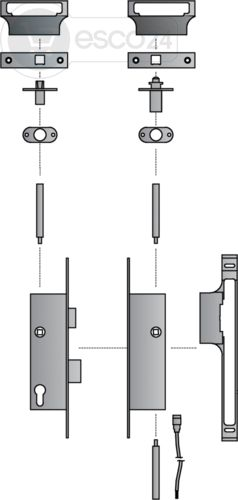 FT-Set systeQ-S-ESC-2T 2flg. OV,Fkt.B | Aliplast | Star 75 | PZ | Links ...