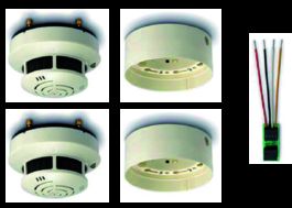 HEKATRON ORS 142 Rauchschalter Set mit Sockel, weiß | 820593