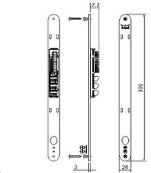 DORMA Kabelsteckverbindung lösbar LK-12 in Verb. m.KÜ260/480 | 801245